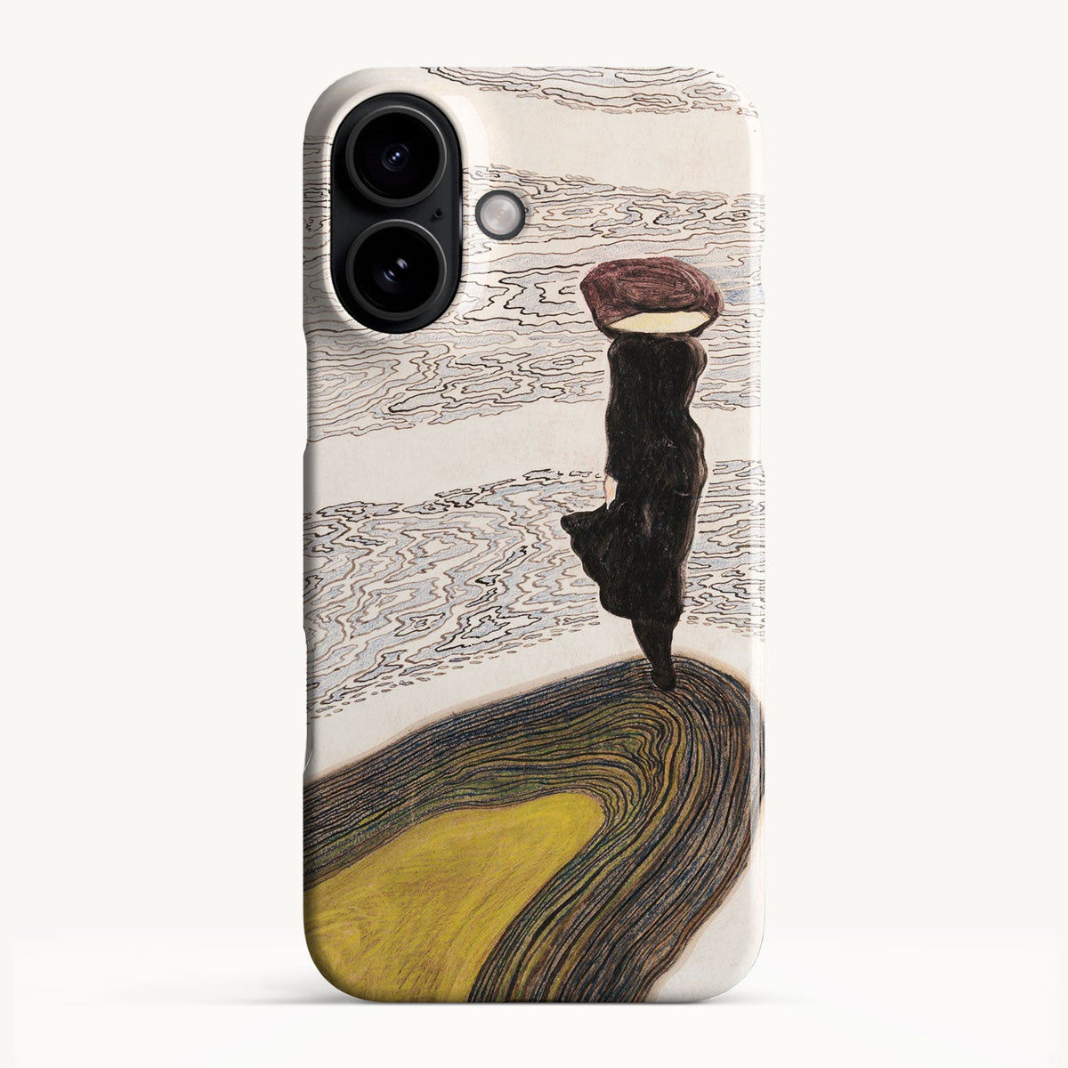 Woman At The Shoreline by Leon Spilliaert - iPhone Cases | ArtPointOne